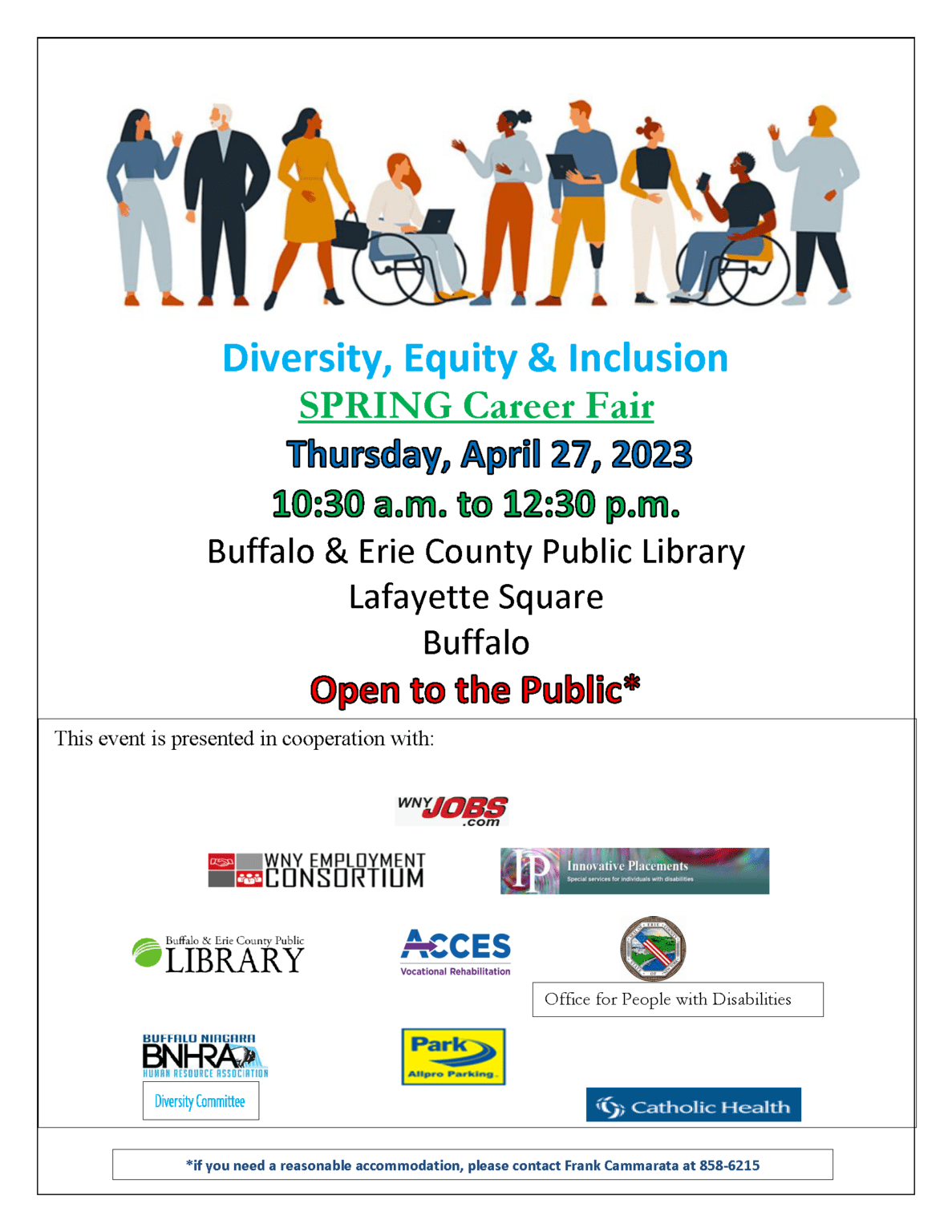 Diversity, Equity & Inclusion Spring Career Fair - Person Centered Services